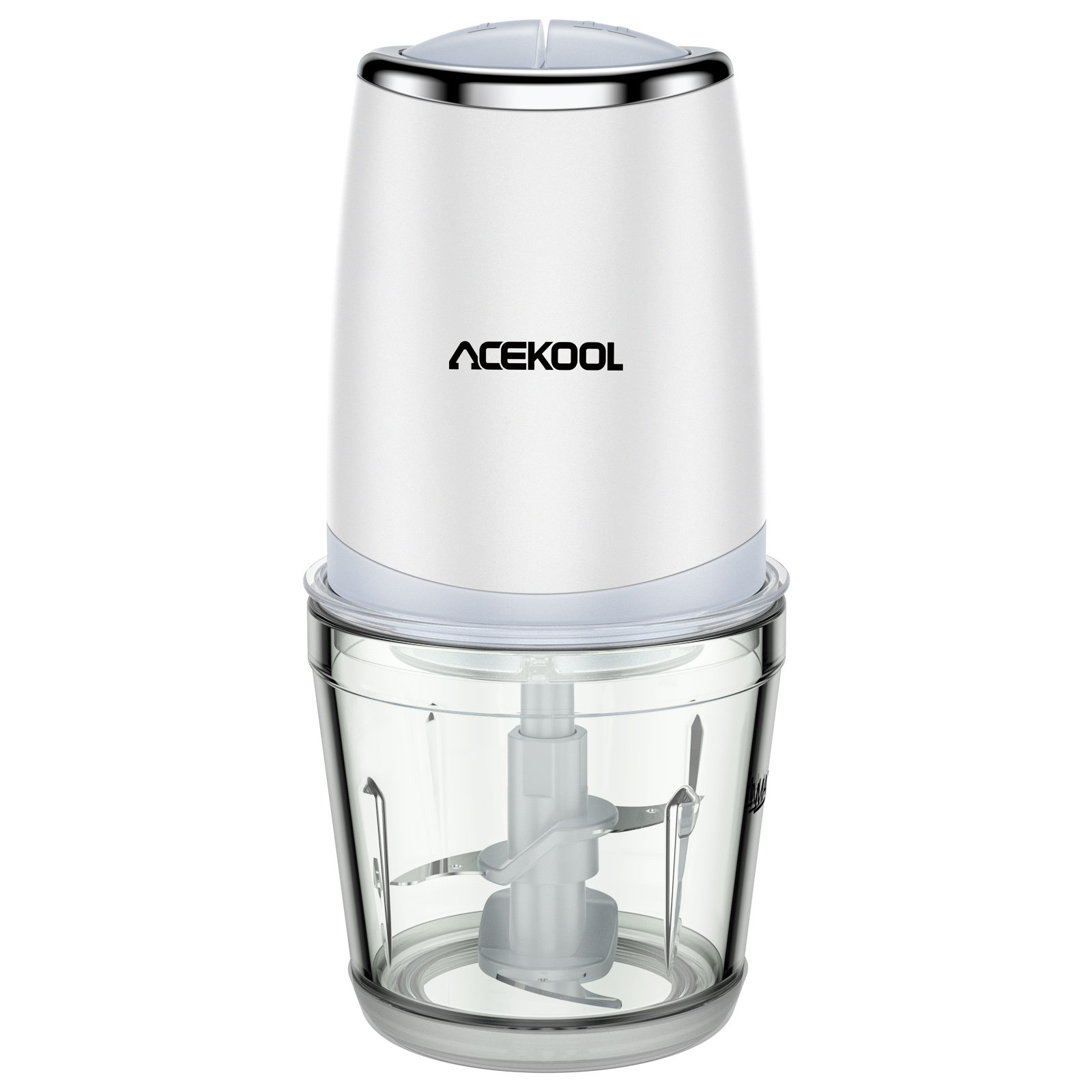 Yesurprise 300w Food Processor Vegetable Meat Electric 2.5 Cup Chopper ...