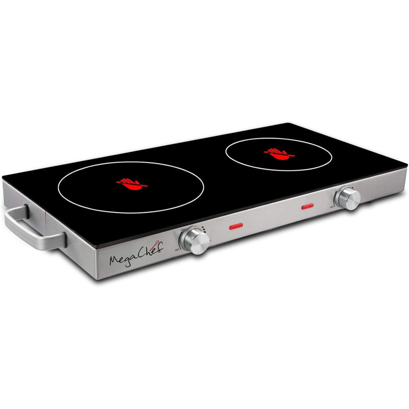 Mega Chef Electric Double Burner Hot Plate & Reviews | Wayfair