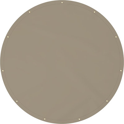 Covers & All Heavy Duty Waterproof Round Canvas Tarp with Grommet ...