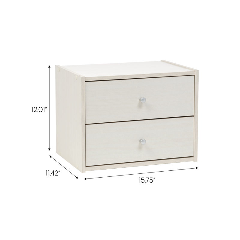 IRIS USA, Inc. Stackable 2 Drawer Storage Chest & Reviews | Wayfair