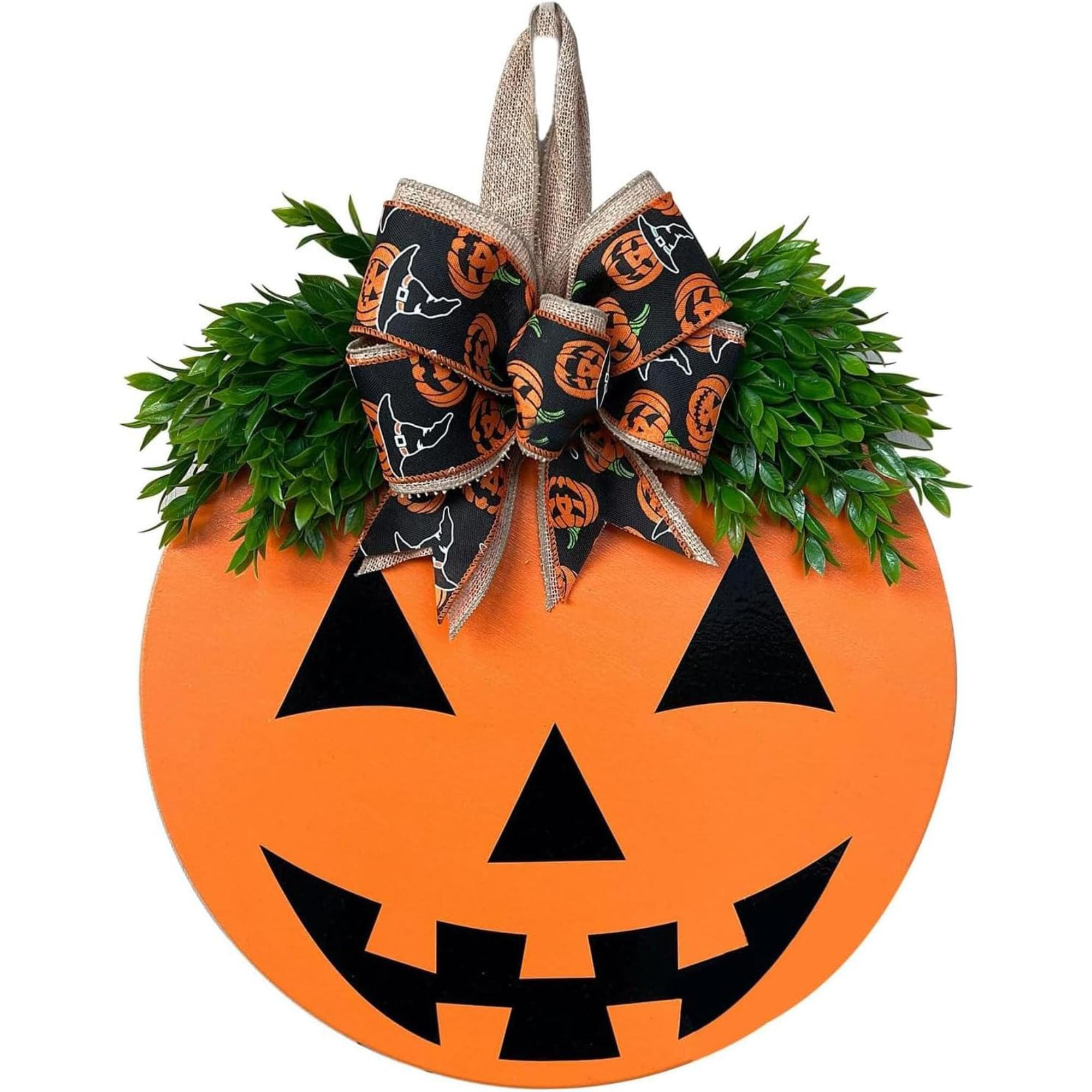 The Holiday Aisle® Halloween Door Sign Hanger Decorations, Cute ...