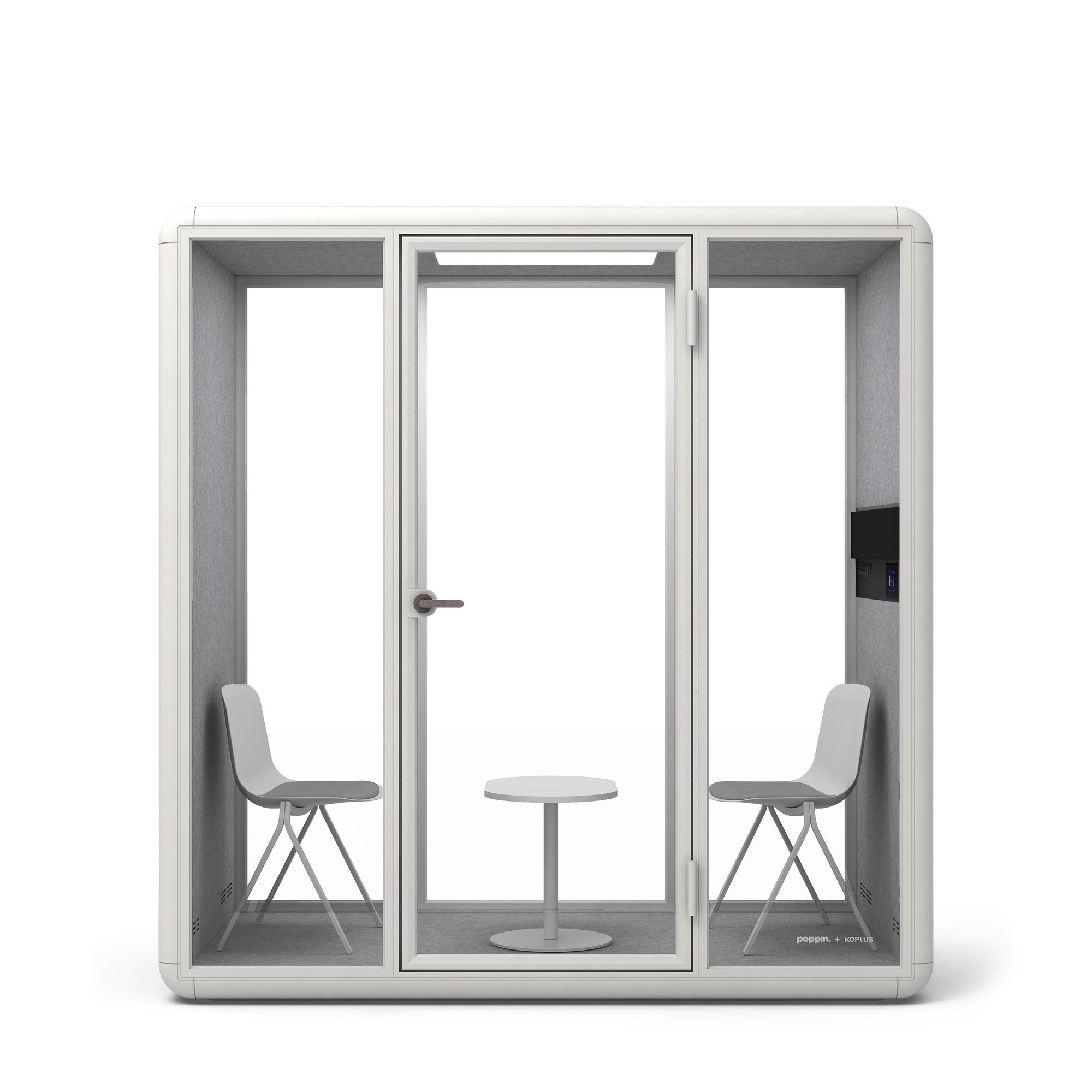 Poppin Key Side Chairs, Tucker Side Table Set | Wayfair