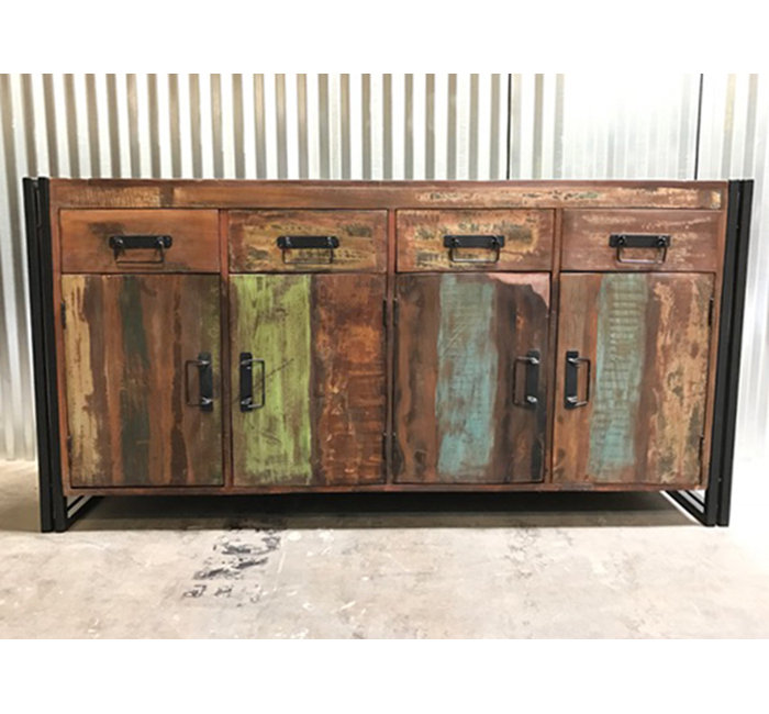 Breakwater Bay Valeria 71'' Solid Wood Sideboard & Reviews | Wayfair