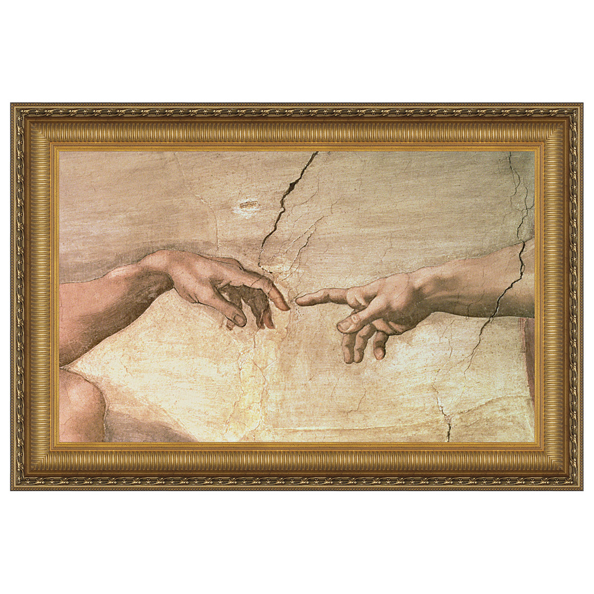 Design Toscano Creation 1508-1512' by Michelangelo Picture Frame Print ...