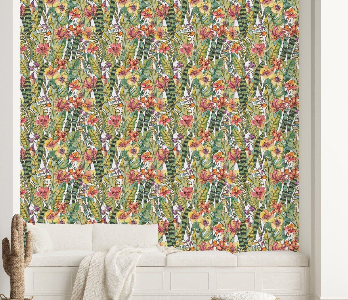 Red Barrel Studio® Kimeko Floral Wallpaper - Wayfair Canada