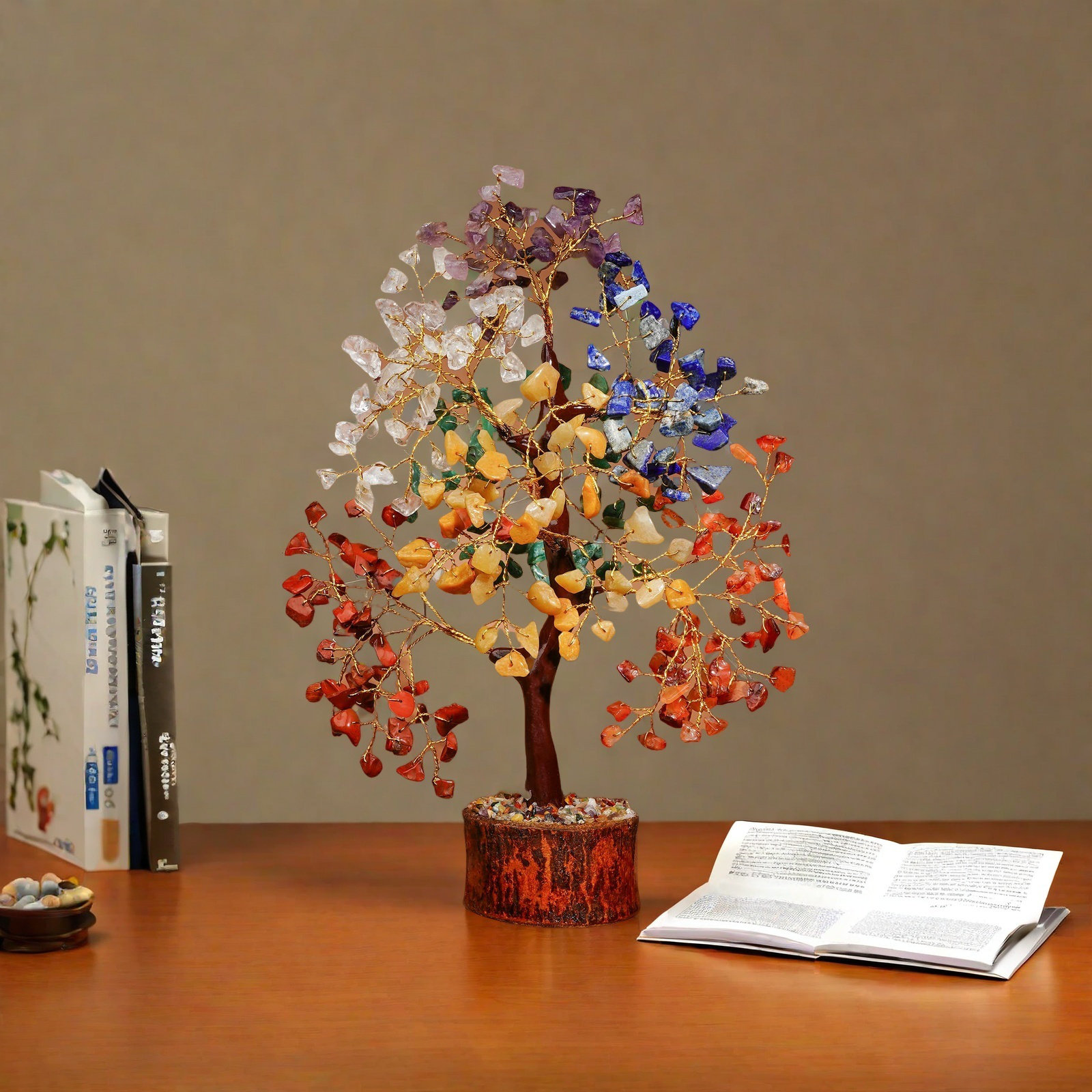 Primrue Crystal Tree Of Life 7 Chakra Healing Crystal Trees For Home ...