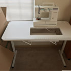 Arrow Sewing Gidget Sewing Table with Manual Machine Lift by Arrow ...