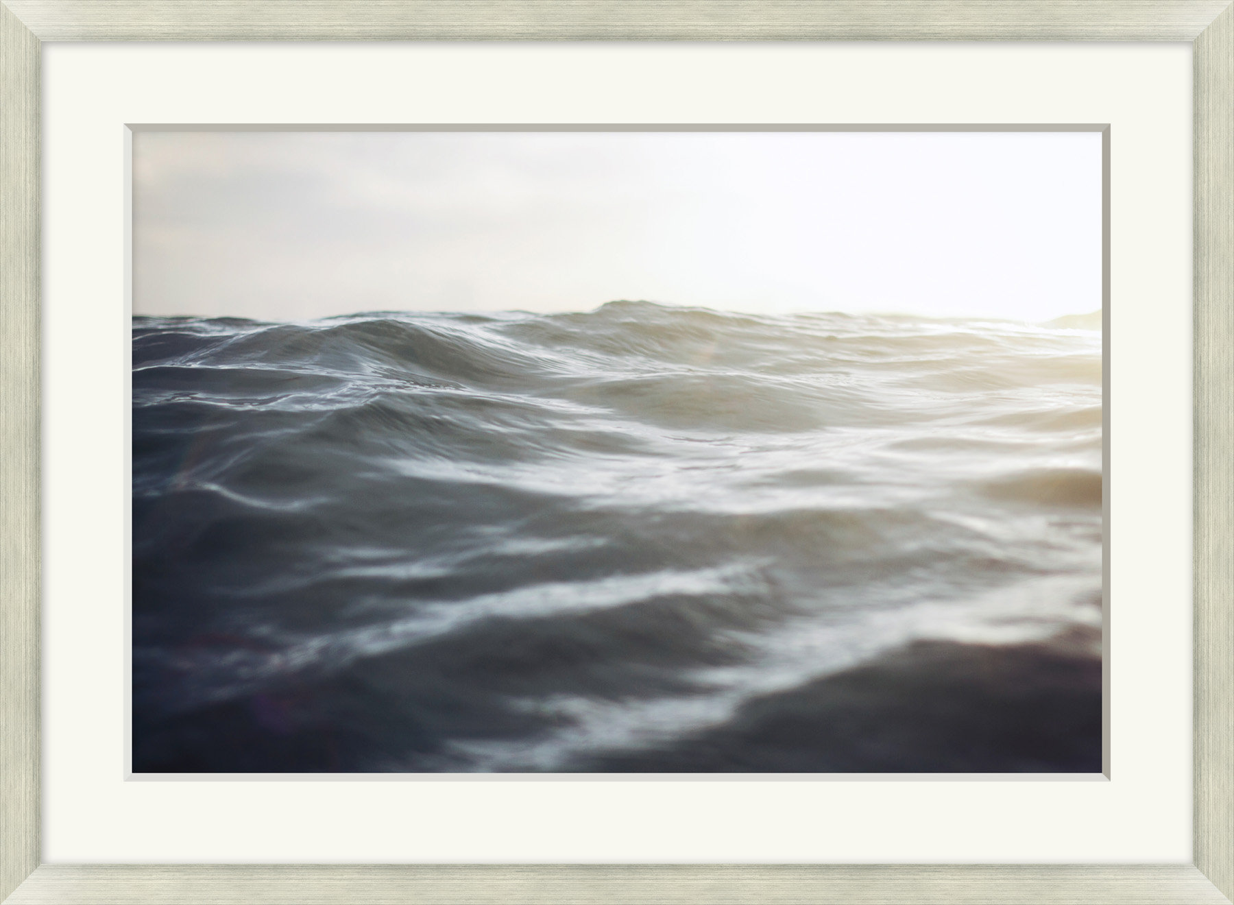 Wendover Art Group Good Morning Waves 2 - Picture Frame Photograph on ...