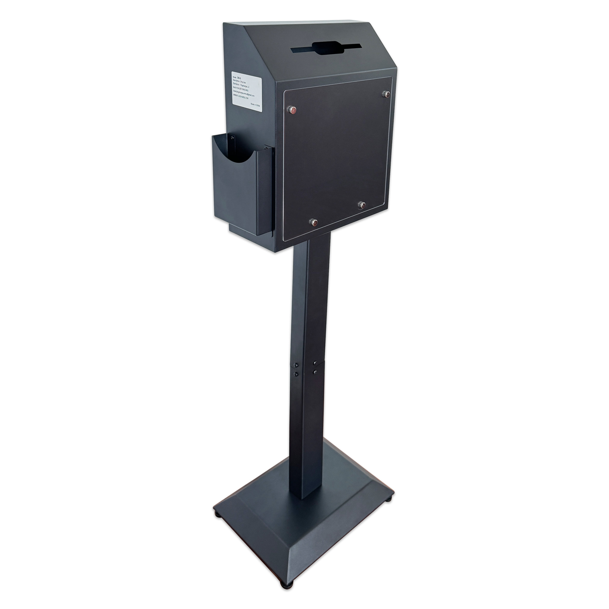 Plugsharge Suggestion Box With Stand, Floor Standing Offering Box ...