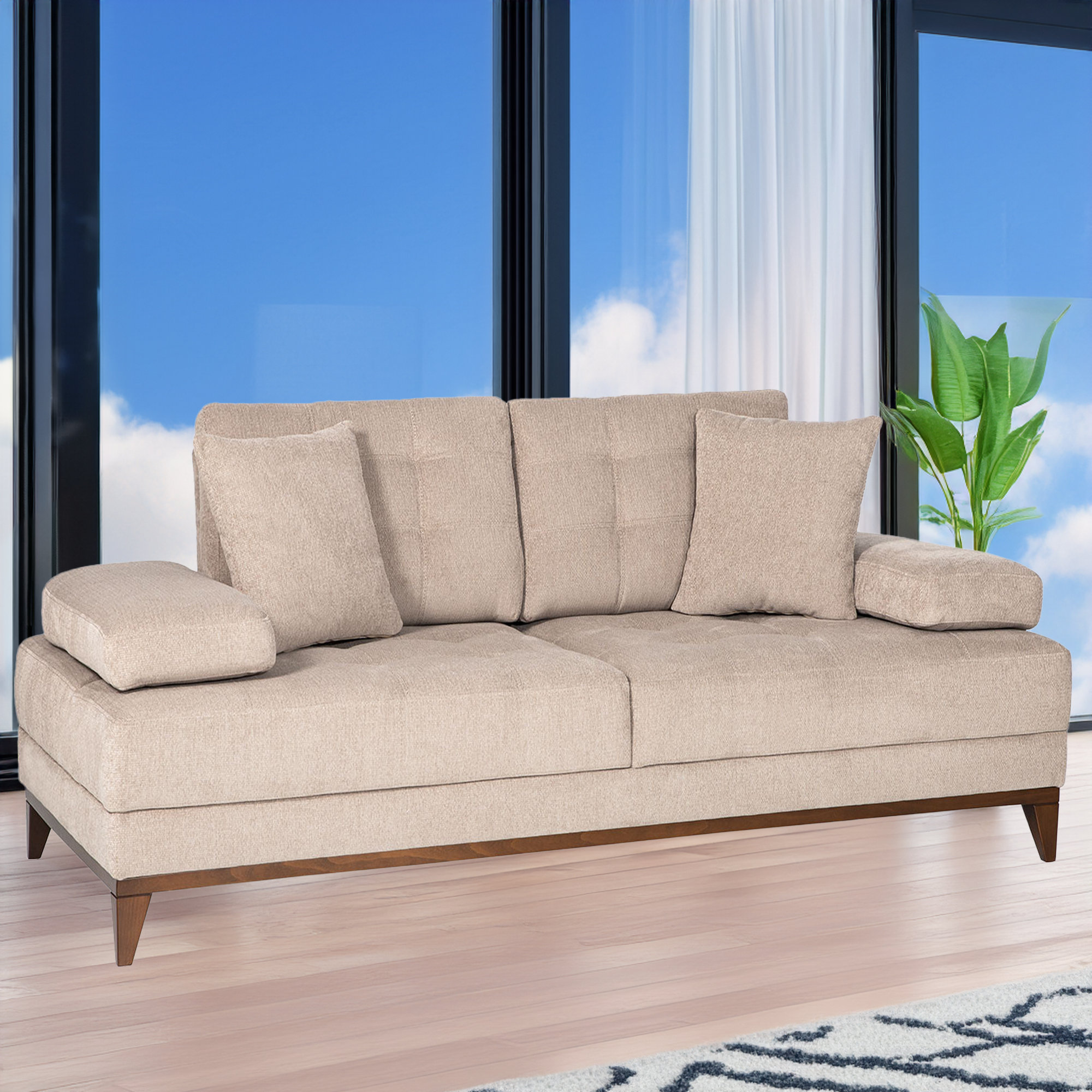 SpiritHome 78.74'' Sofa | Wayfair