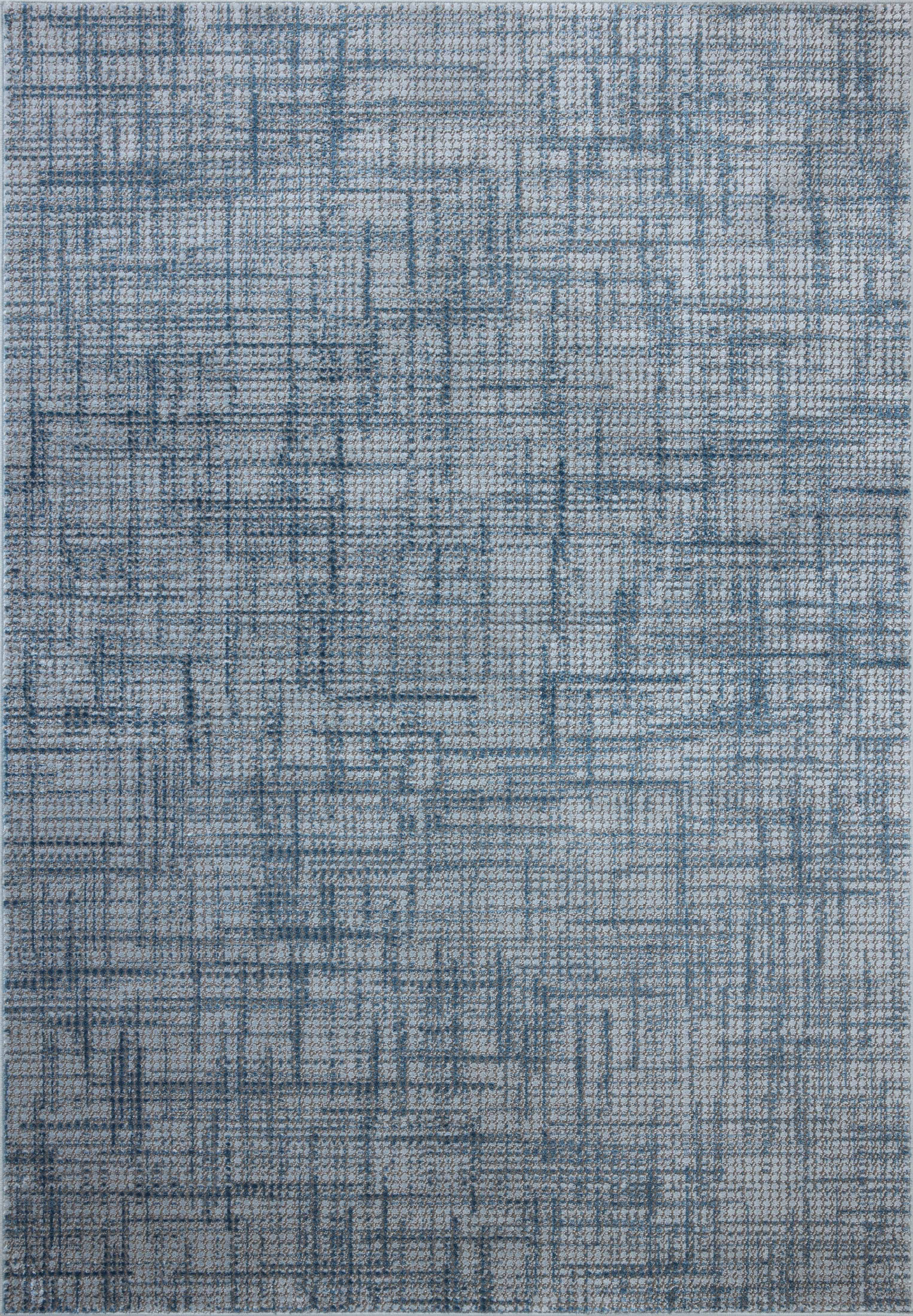 Ebern Designs Kuerten Grey / Denim Area Rug | Wayfair