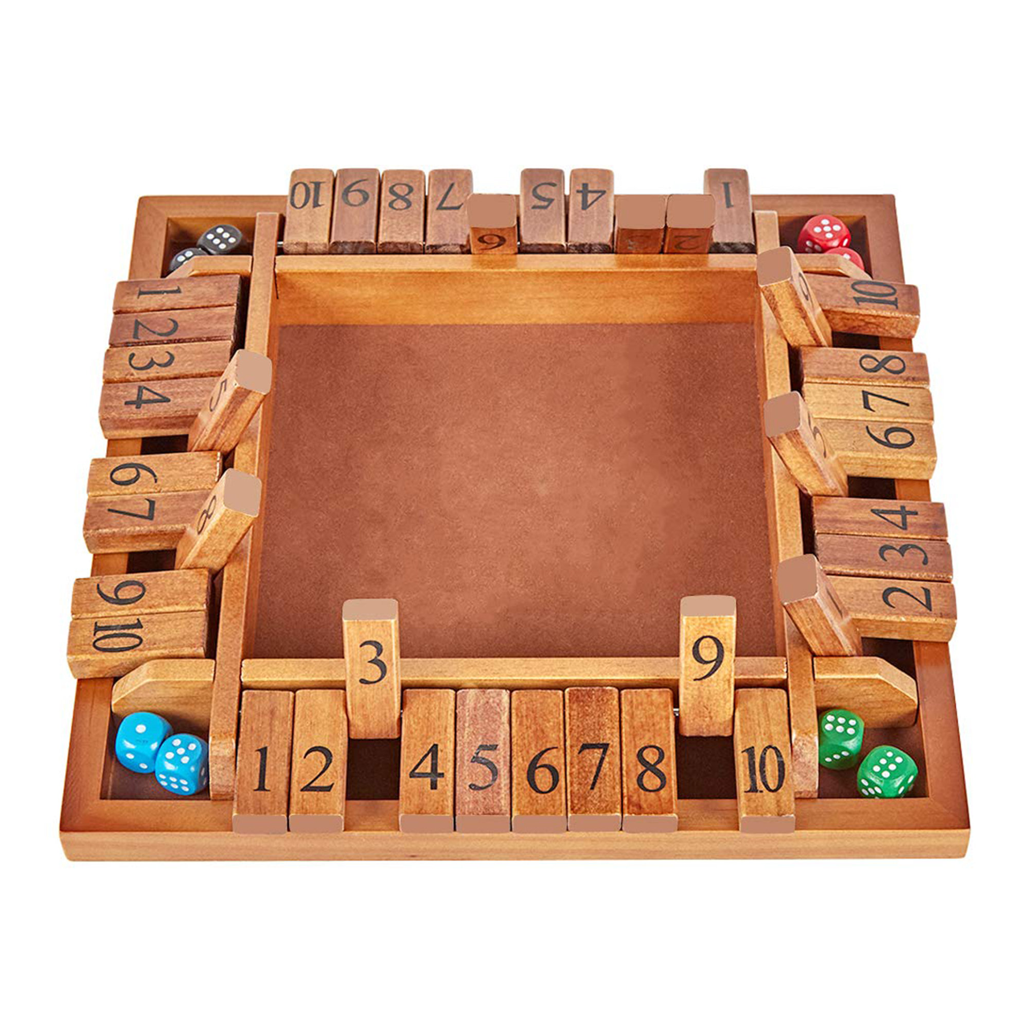 IRONKY Large Wooden Board Game Set with Dice - Wayfair Canada