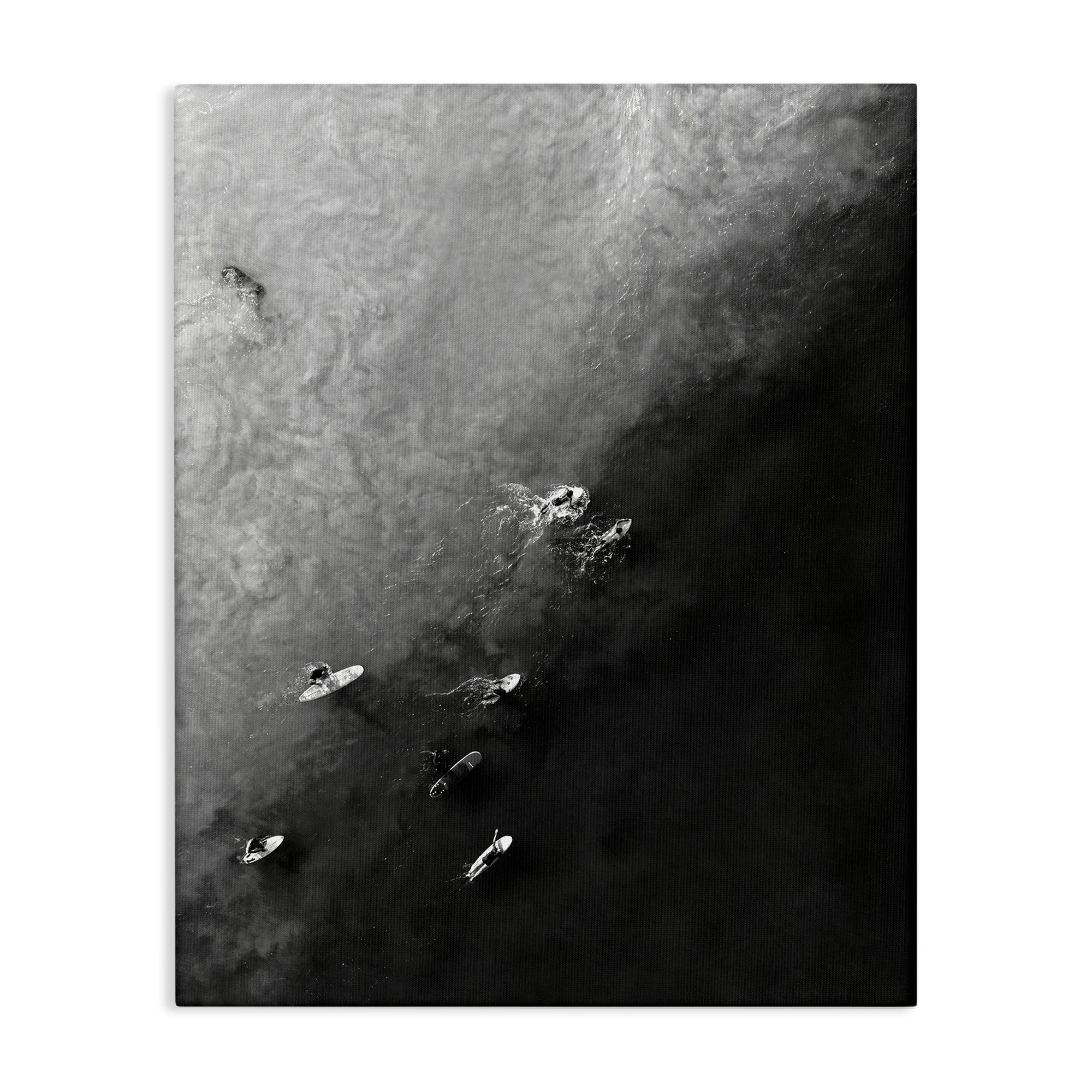 Highland Dunes Aerial Paddling Surfboards Canvas Wall Art by Daphne ...