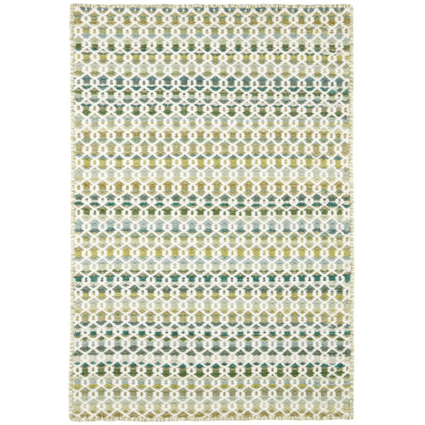 Dash and Albert Rugs Tapis en laine tissé à la main Poppy Moss et ...