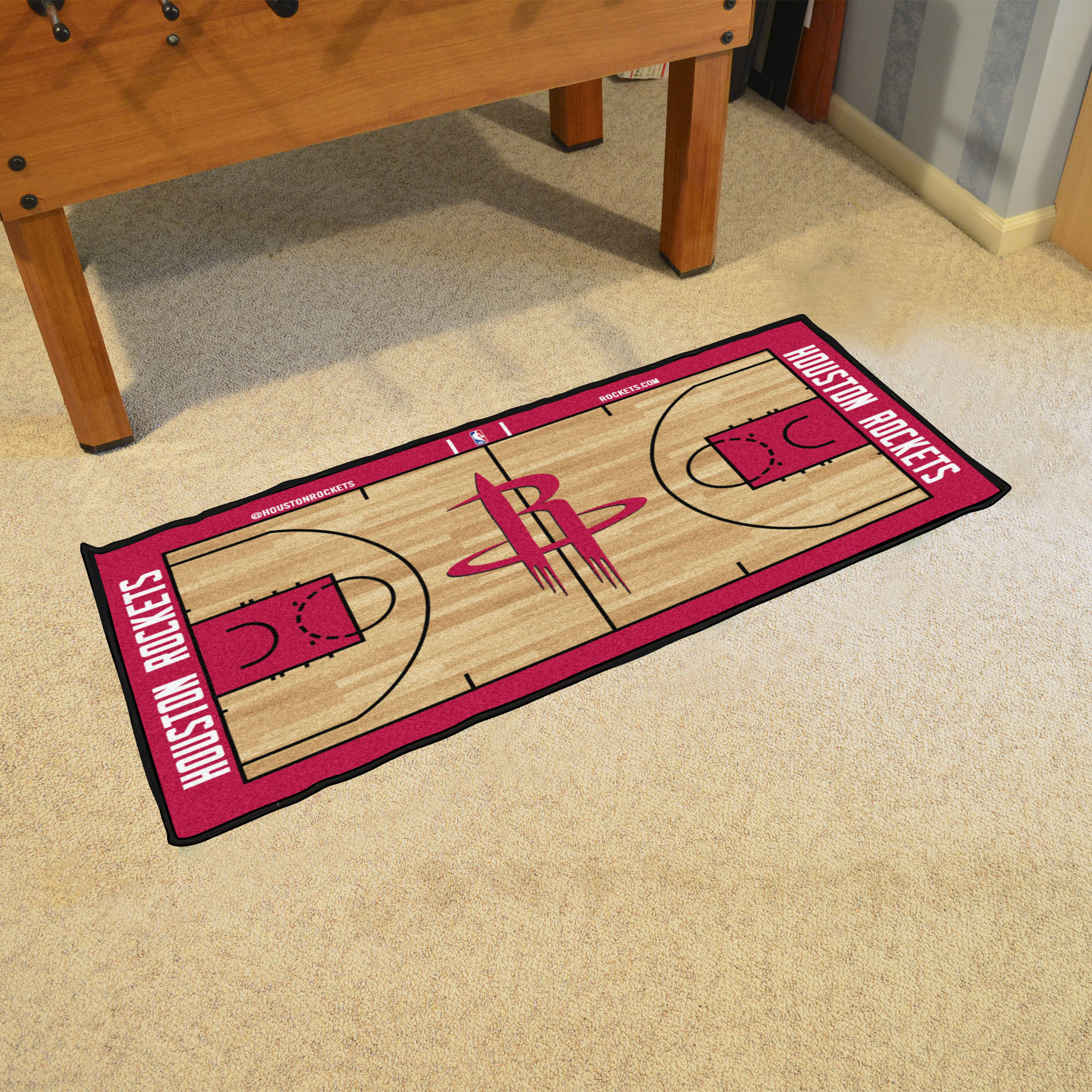 FANMATS Toronto Raptors NBA Court Runner FANMATS Non-Slip Indoor Door ...