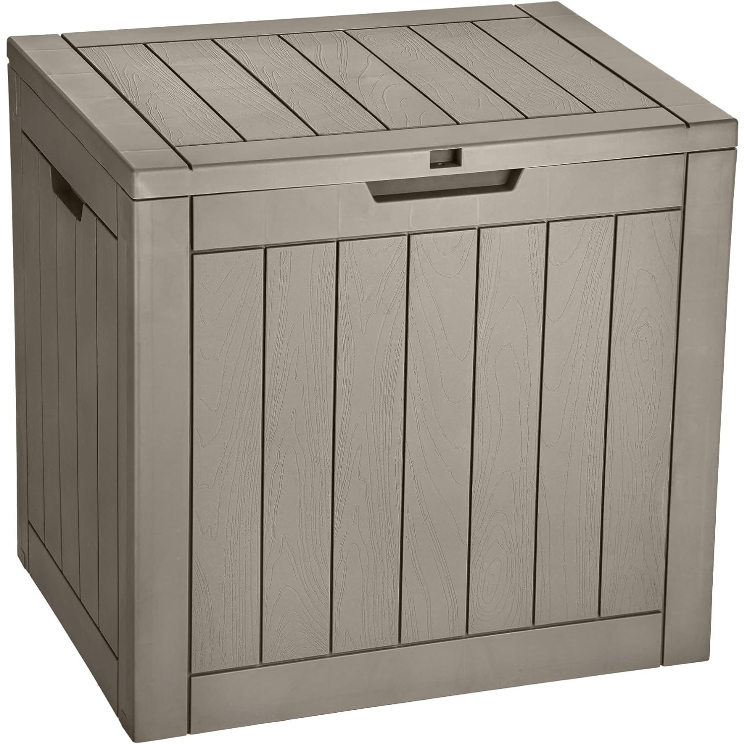 OTOTWER 30 Gallon Deck Box Outdoor Storage Box, Waterproof Resin ...