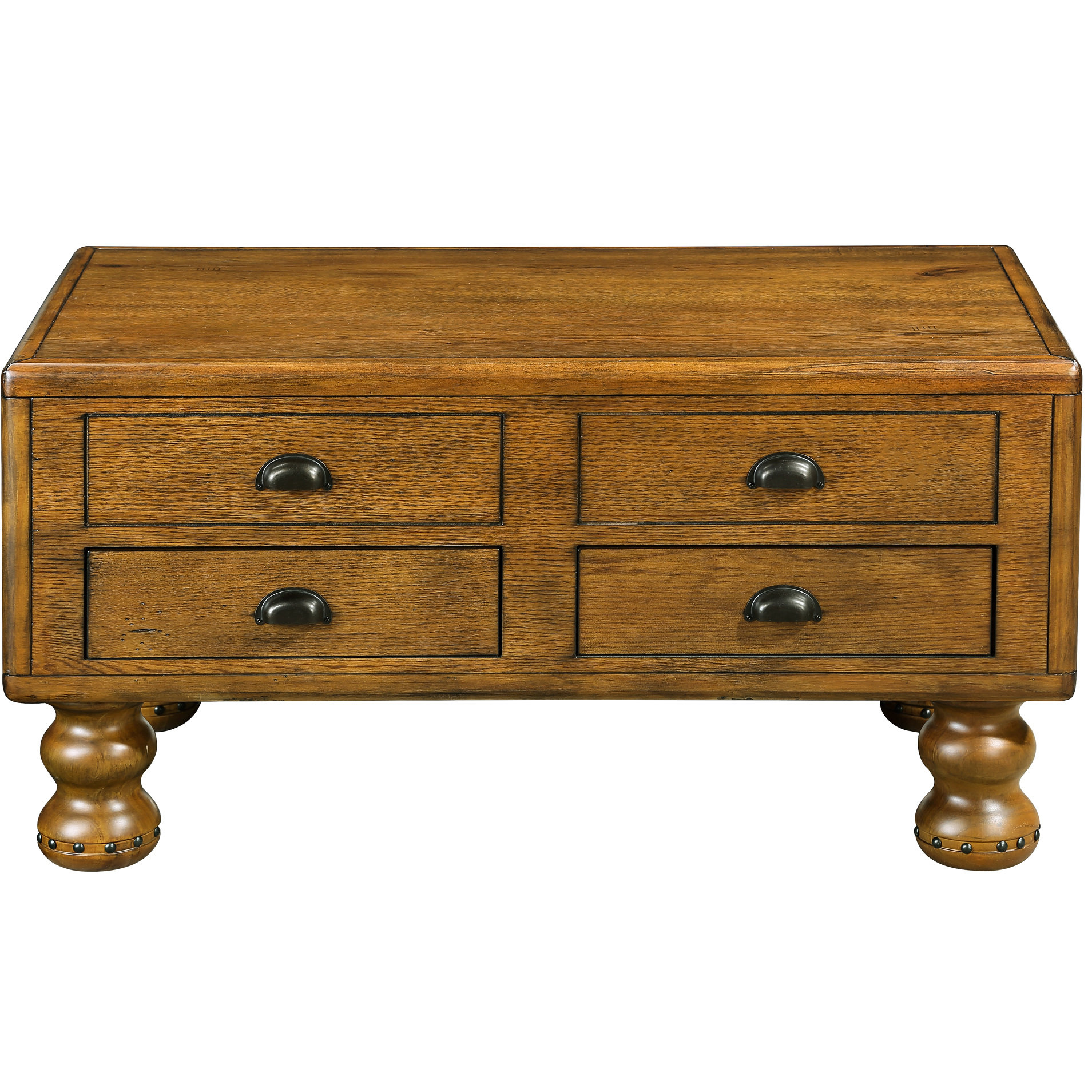 Latitude Run® Solid Wood Living Room Coffee Composition, 40-Inch ...