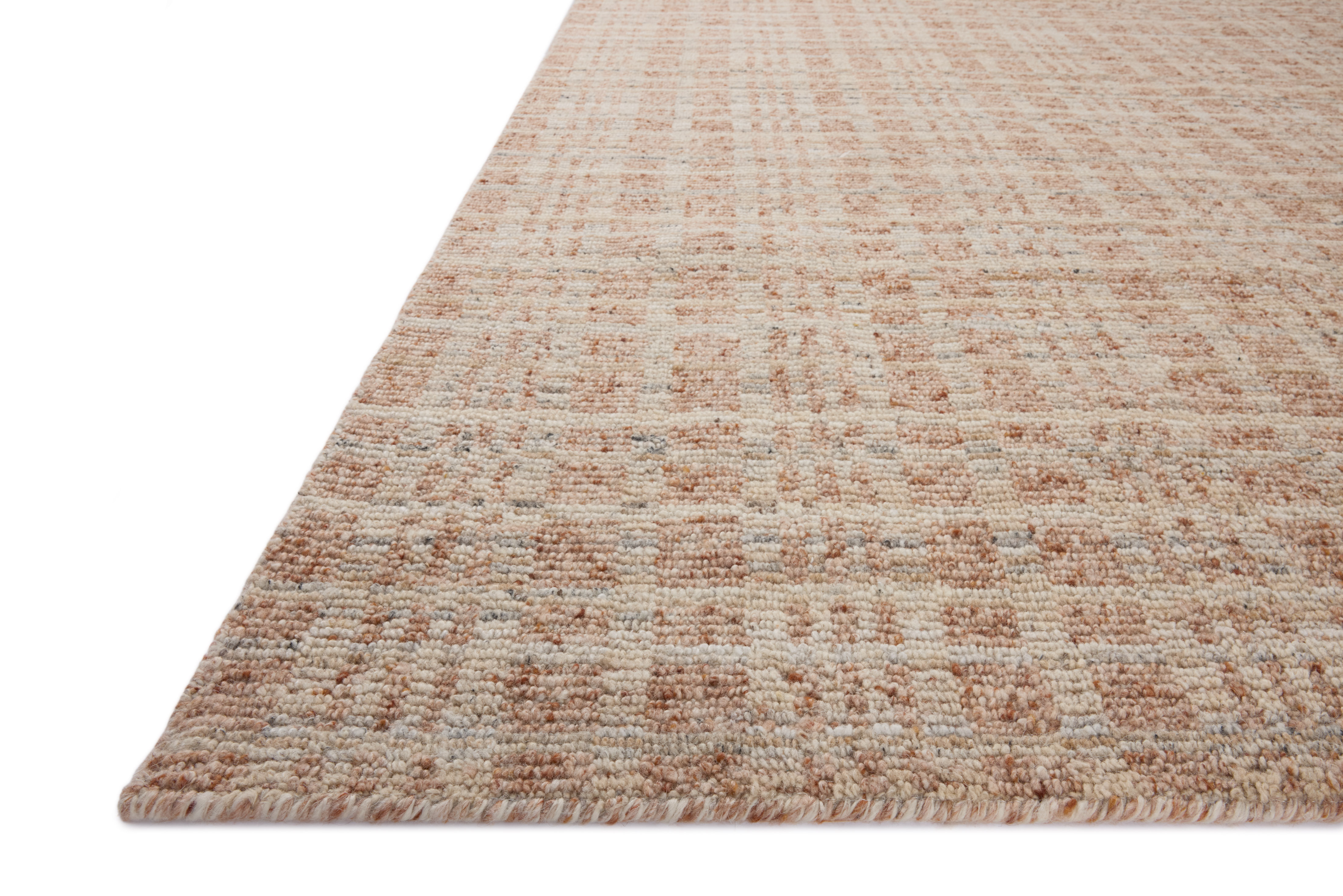 Ebern Designs Loloi Kage Terracotta / Natural Area Rug | Wayfair