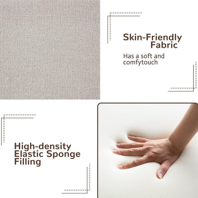 Hokku Designs Jahmere Polyester Upholstered Storage Bench | Wayfair