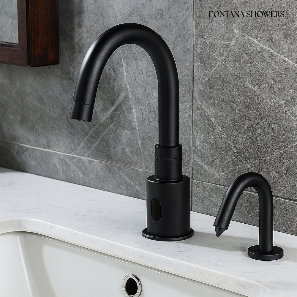 FontanaShowers Touchless Commercial Motion Sensor Faucet and Soap ...