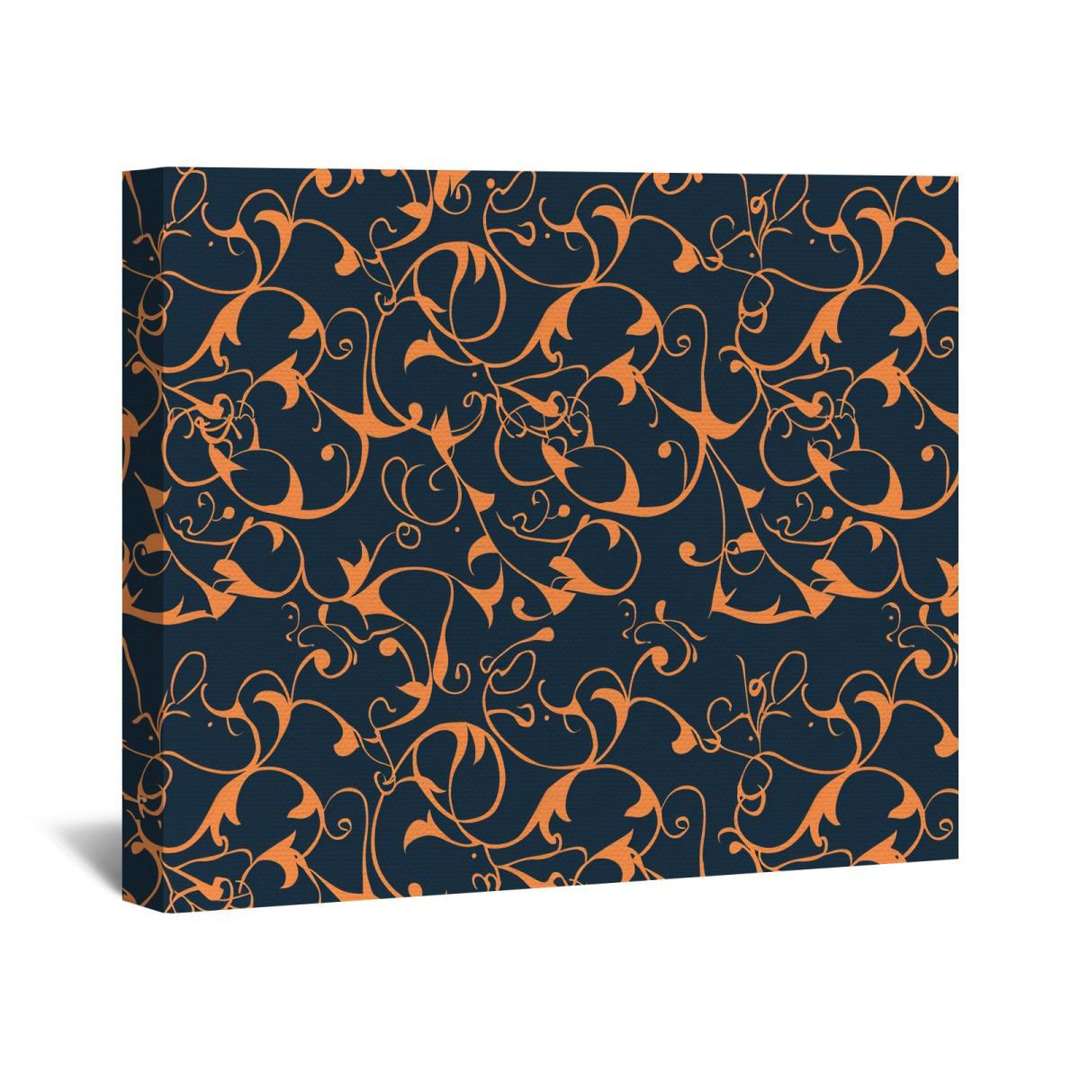 House of Hampton Leaf pattern Canvas Wrap - Art Wall Decor - Wayfair Canada