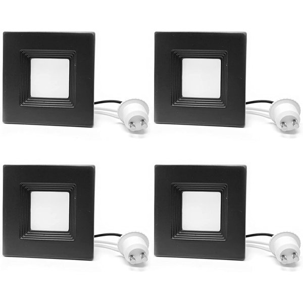 Light Blue USA 3'' 3000K Remodel LED Retrofit Recessed Lighting Kit ...