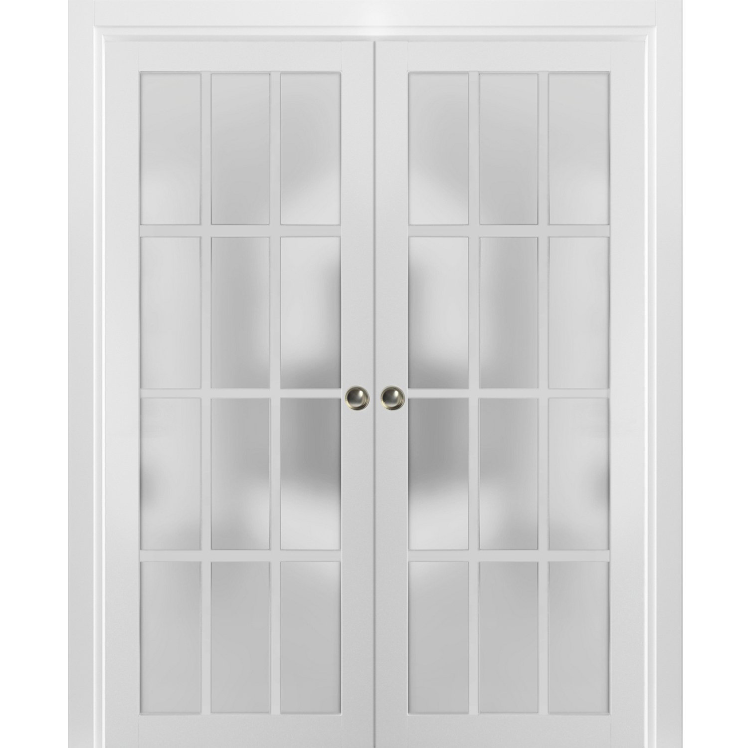 SARTODOORS Felicia Frosted Glass Sliding Closet Doors - Wayfair Canada