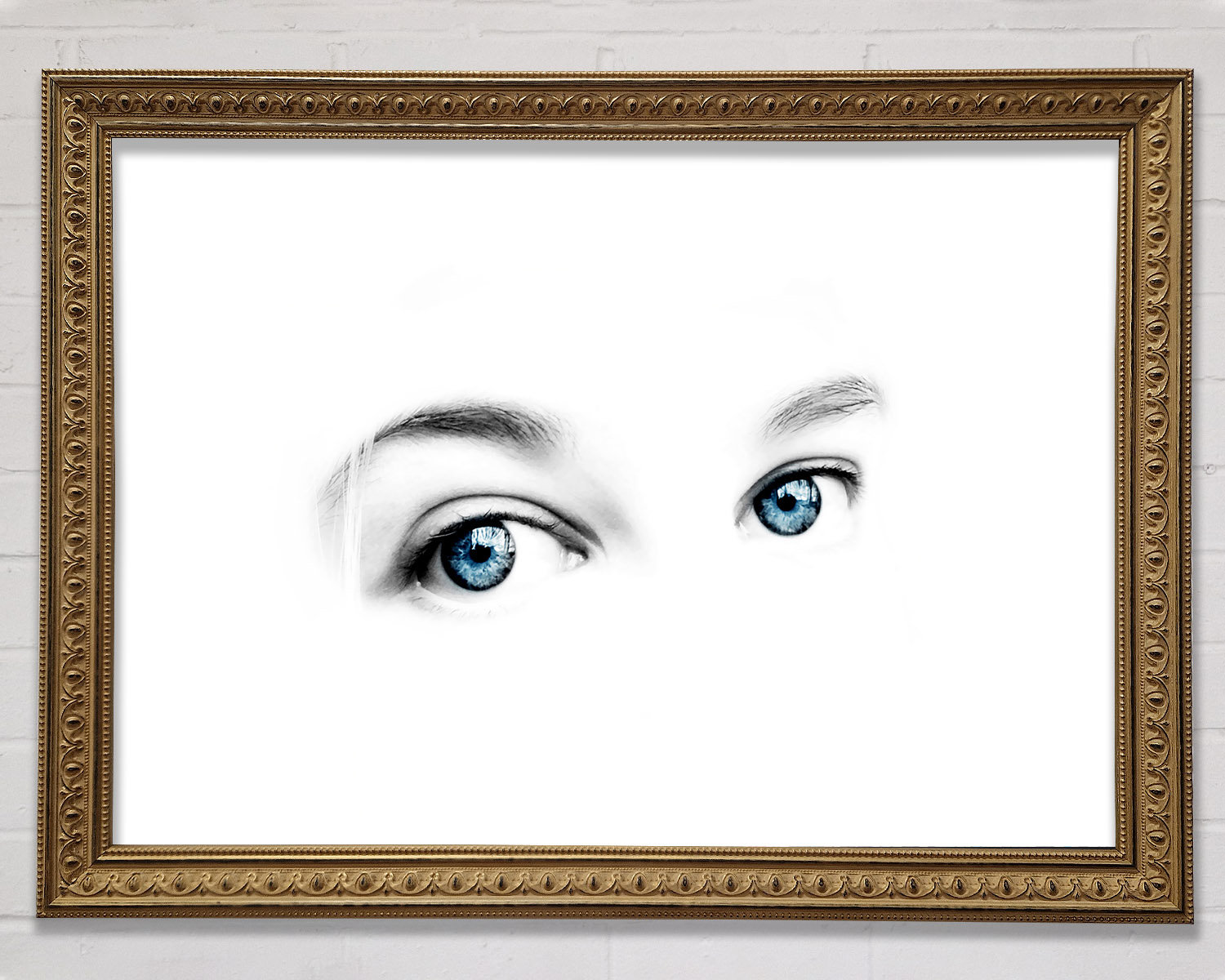 Ebern Designs Blue Eyes - Print | Wayfair.co.uk