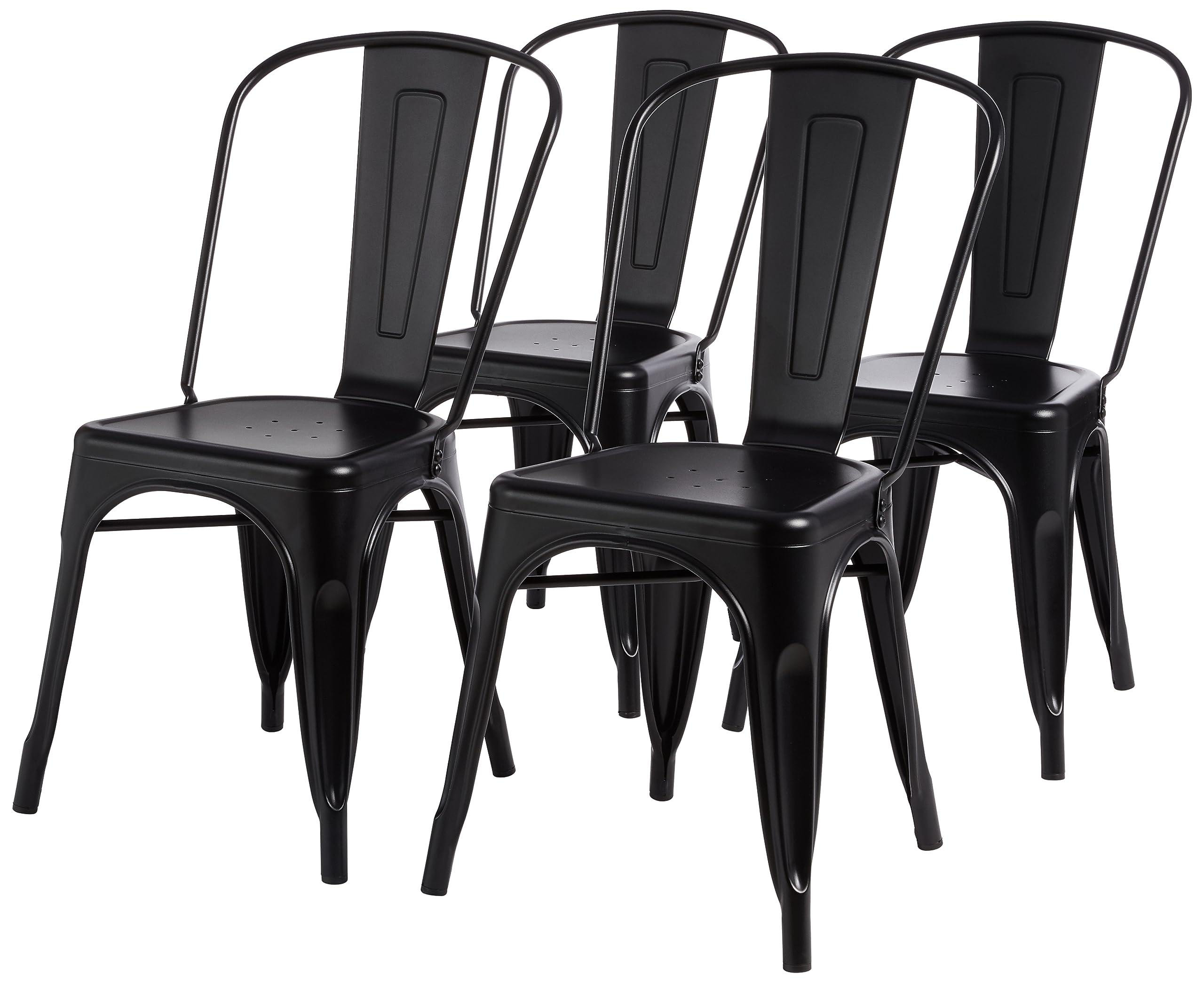 Williston Forge Set of 4 Metal Dining Chairs | Wayfair