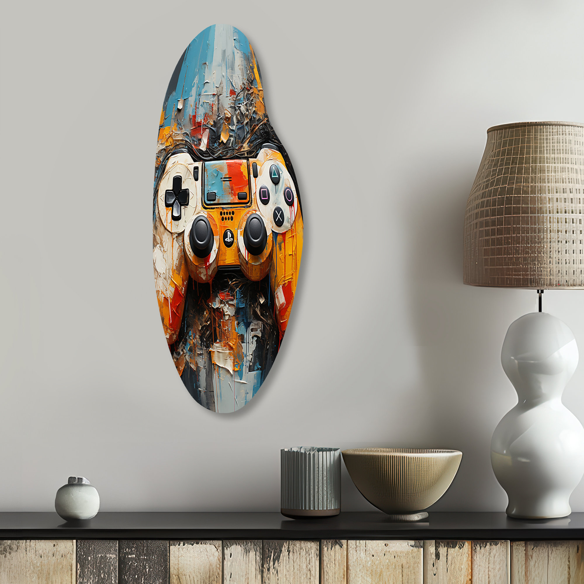 Trinx Colorful Video Game Gameplay Delight II - Curved Video Games ...