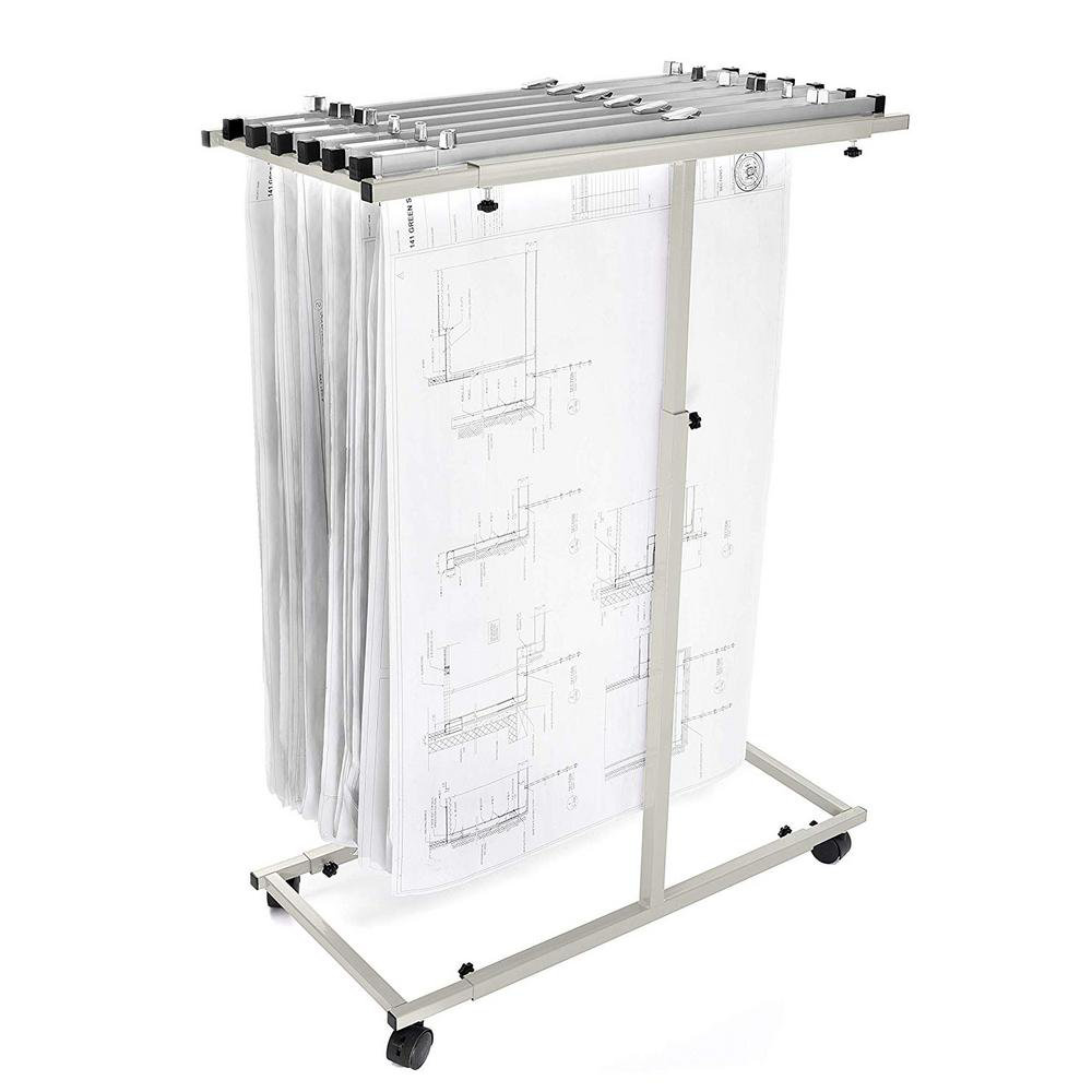 AdirOffice Vertical Filing Cabinet Blueprint Large File Hanging Storage ...