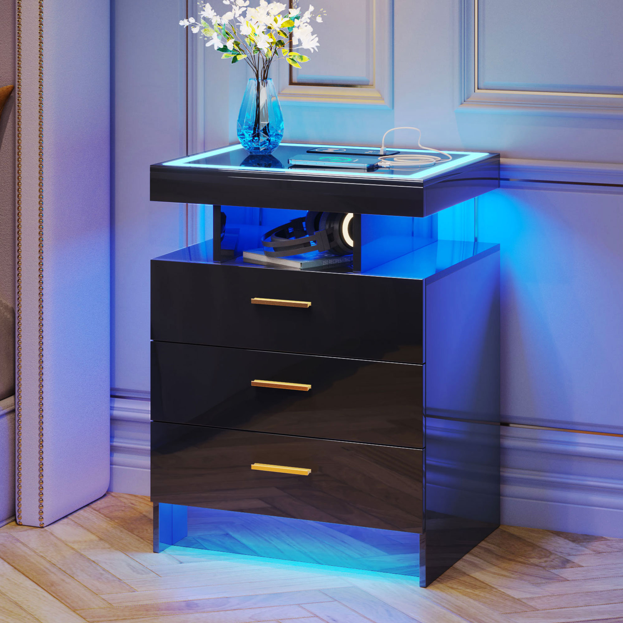 Wrought Studio™ Oech Nightstand & Reviews | Wayfair