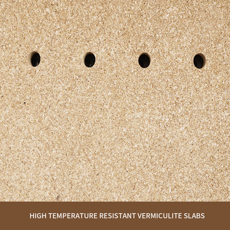 AWENOX Modern Wood-Burning Fireplace 492 Square Feet Direct Vent ...