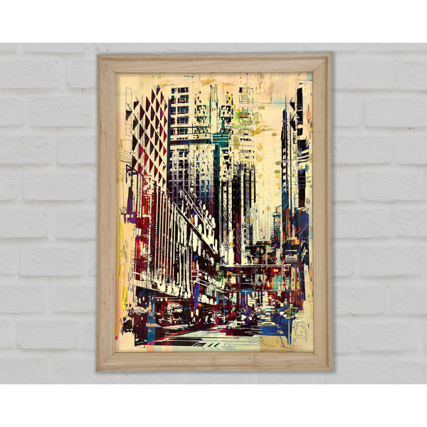 Bright Star NYC Building Blocks - Print | Wayfair.co.uk