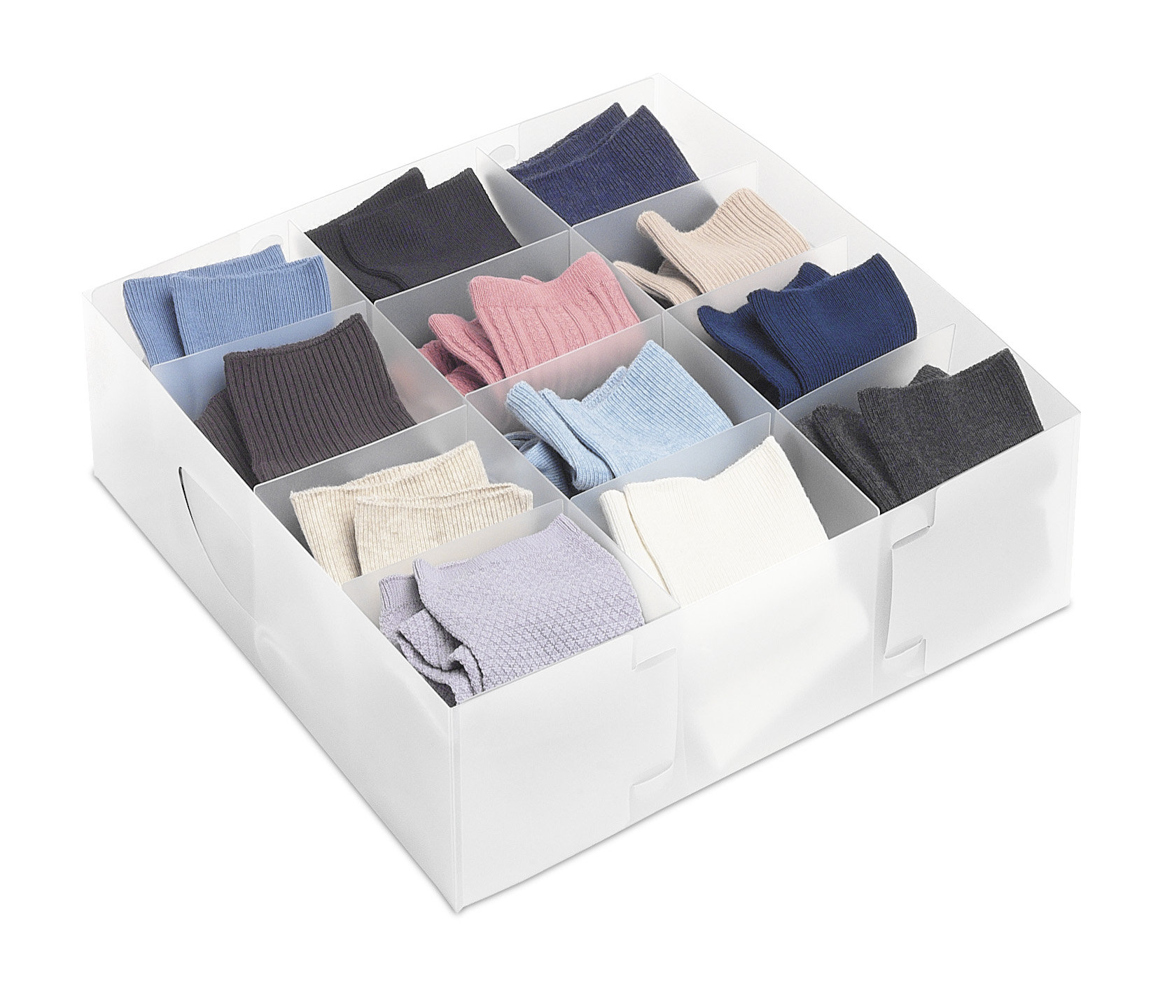 Whitmor, Inc Large Drawer Organizer with Dividers | Wayfair