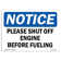 SignMission Please Shut Off Engine Before Fueling Sign | Wayfair