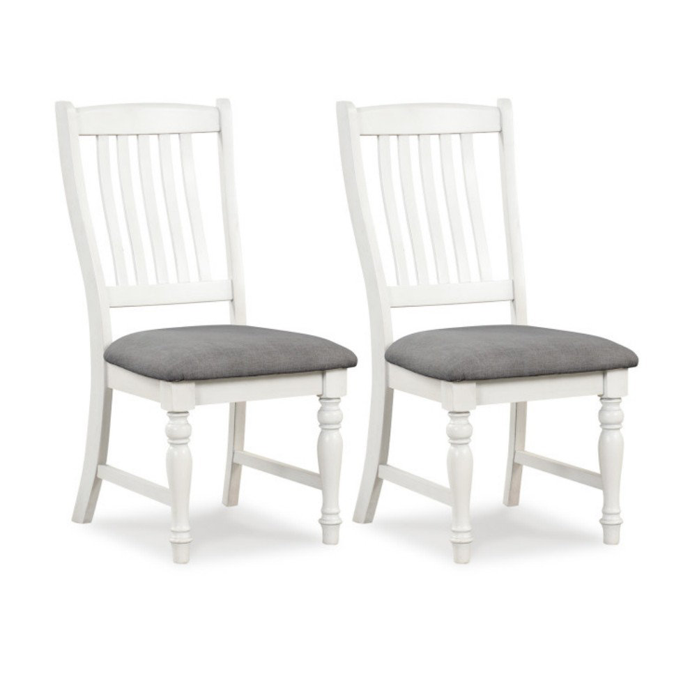 Canora Grey Set of 2 Dining Chairs Kitchen Side Chair with Solid Wood ...