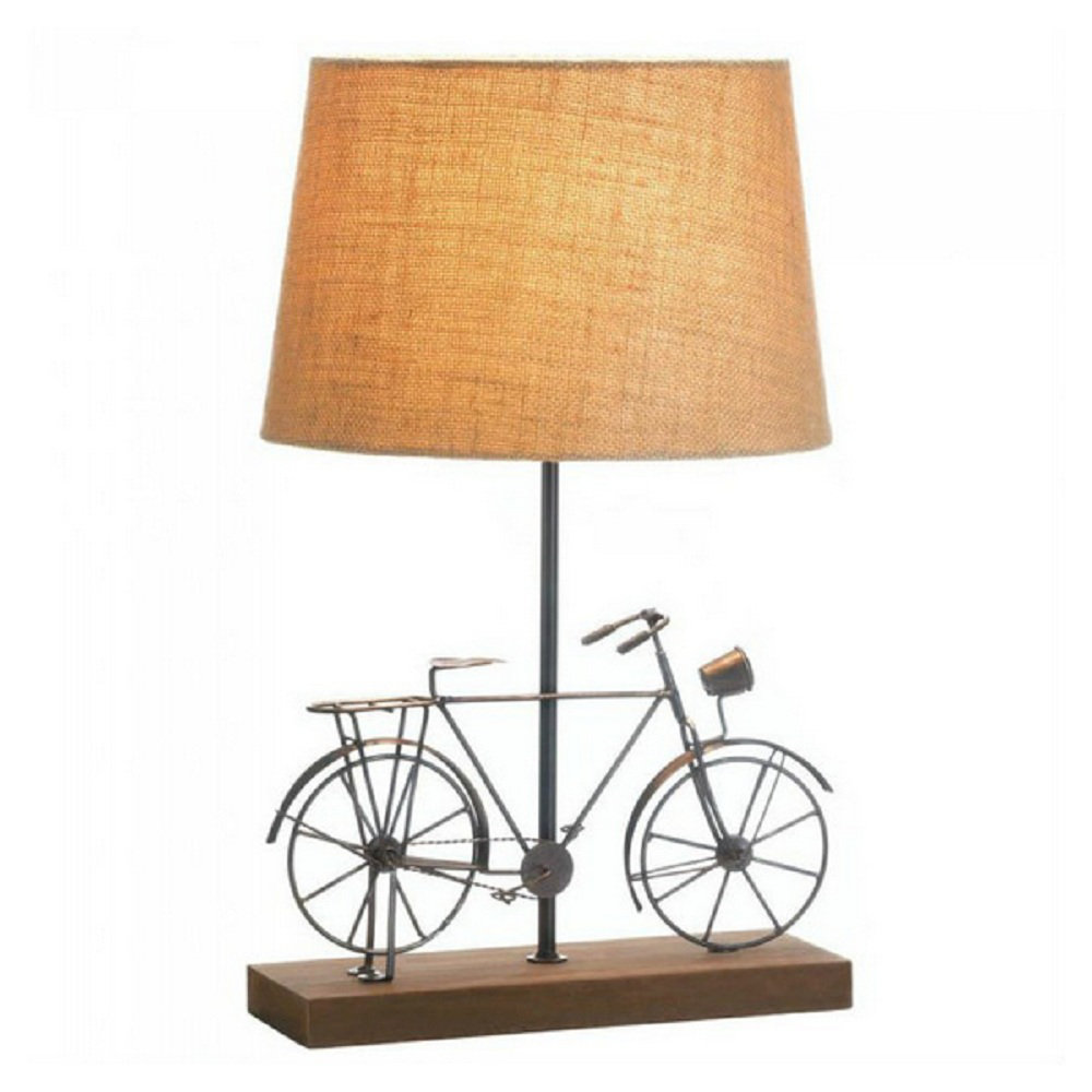Williston Forge Angelena Old-Fashion Bicycle 20" Lamp & Reviews | Wayfair