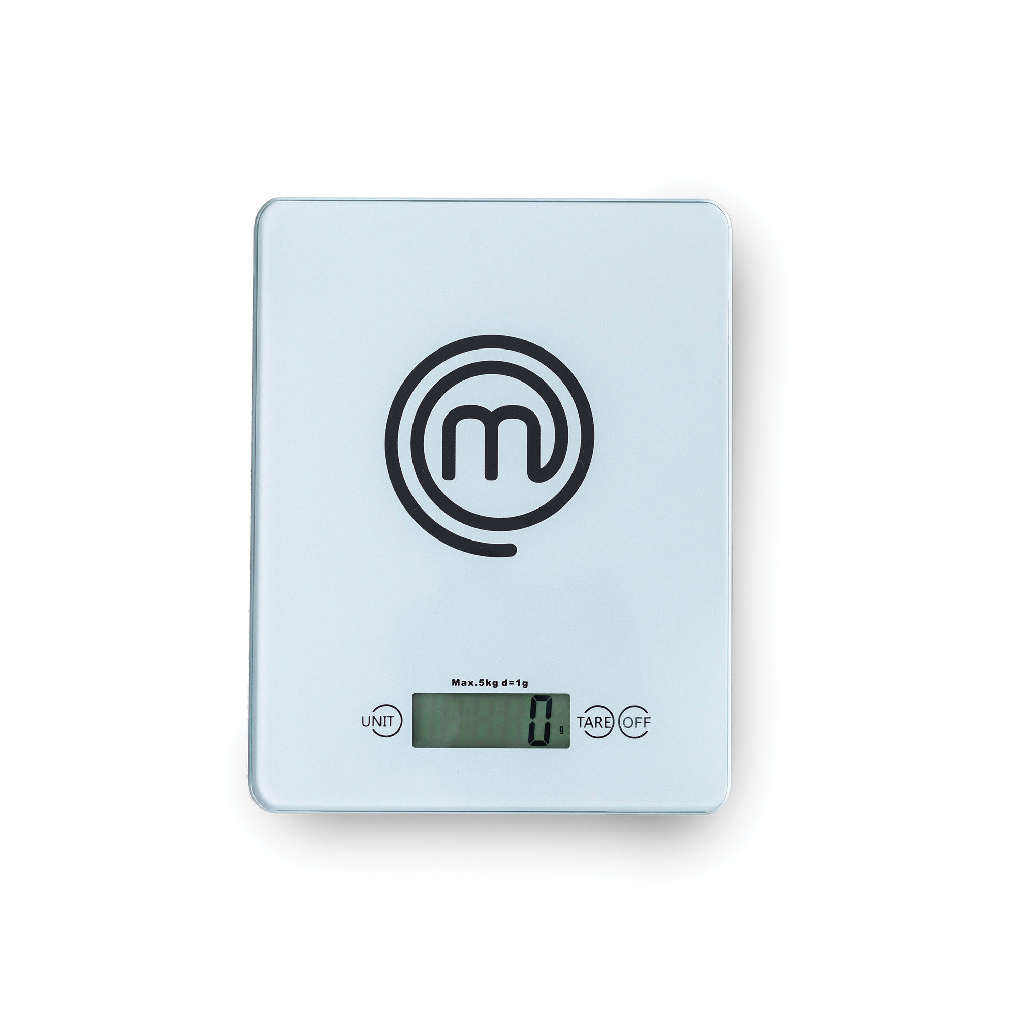 MasterChef® Tempered Glass Digital Kitchen Scale, 11 Lbs. Capacity ...