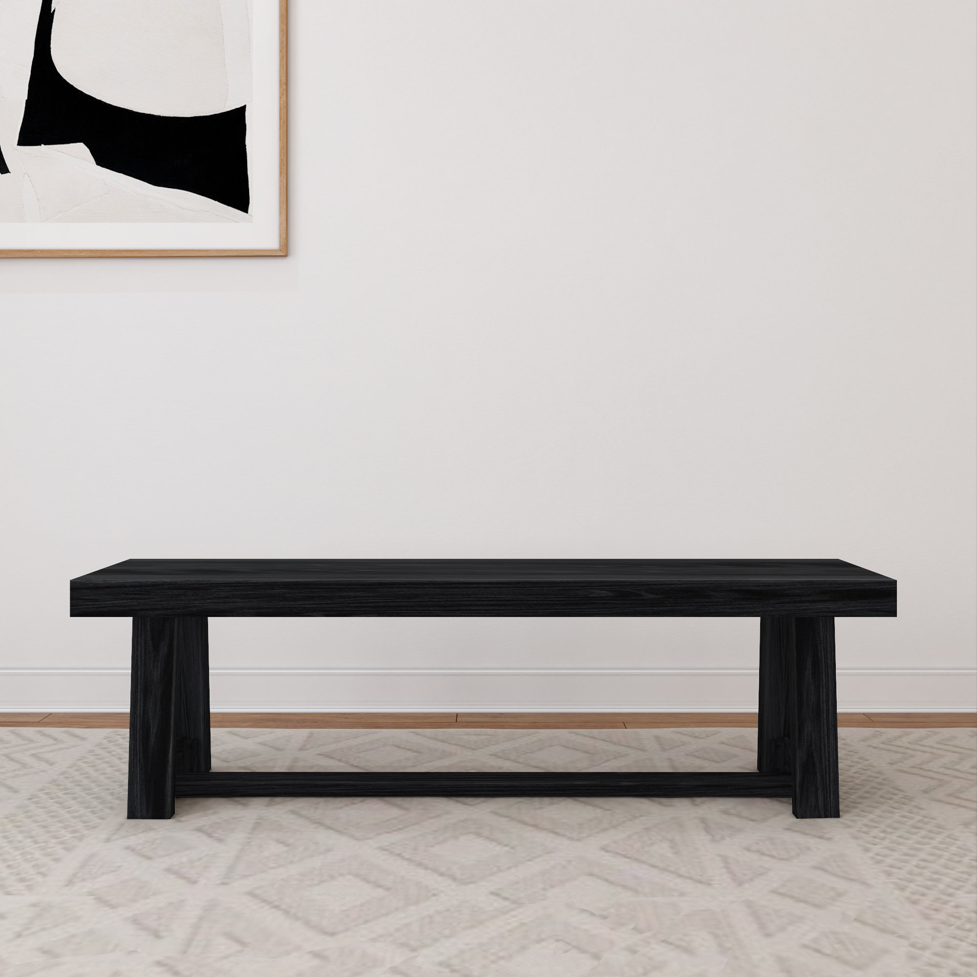 Wade Logan® Linzy Classic Wood Bench & Reviews | Wayfair