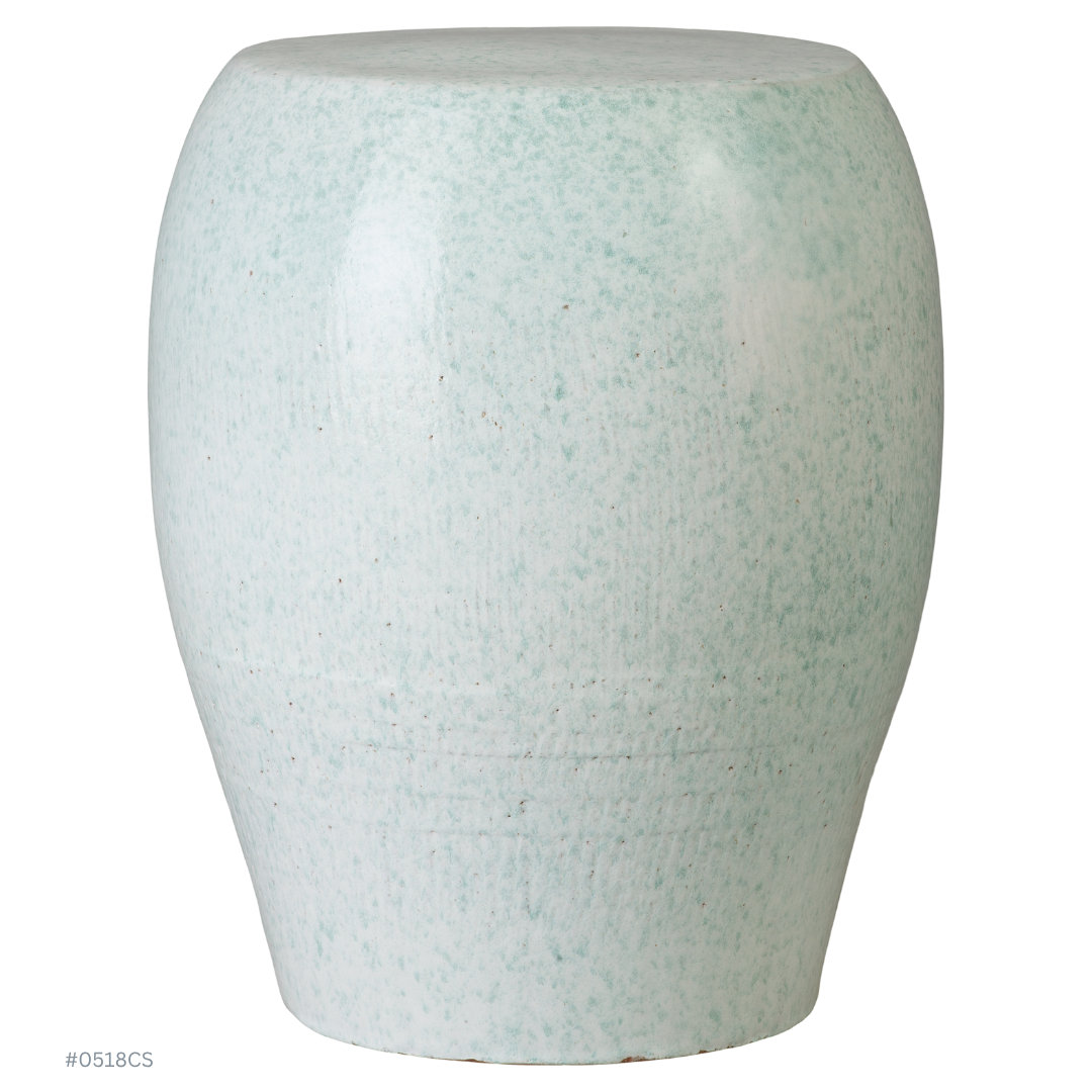 Bungalow Rose Clesha Ceramic Garden Stool | Wayfair