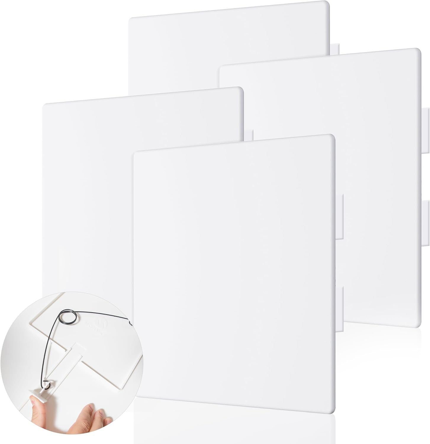 Morvat 12x12 Adjustable Spring Access Panel for Drywall & Ceiling, 4 ...