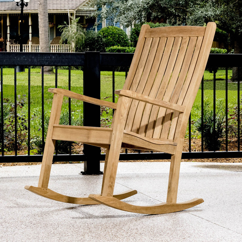 Westminster Teak Rocking Chair | Wayfair
