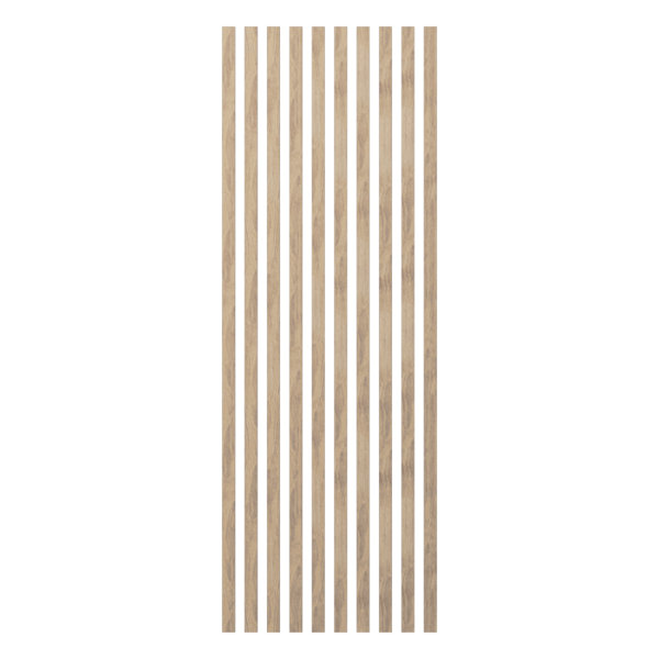 Ekena Millwork Heritage Traditional Stain Grade Slat Wall Kit w/ 2"W x ...