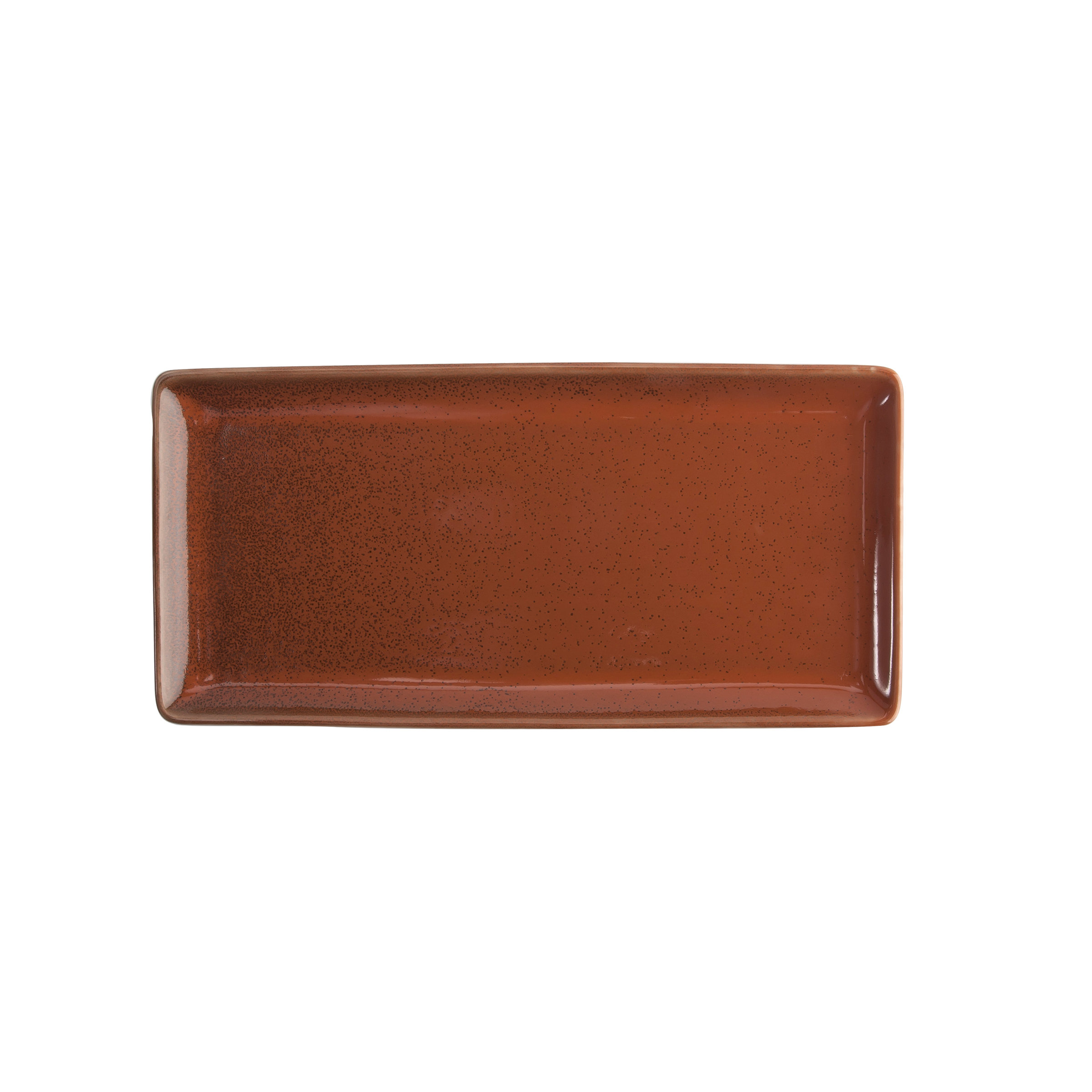 Oneida Terra Verde Cotta Rectangular Appetizer Tray, 13" x 6.25",by ...