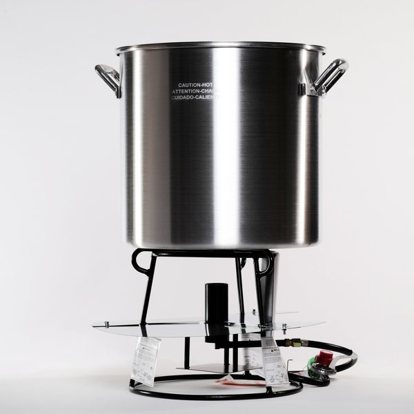 King Kooker Sack Pack Crawfish Propane Single jet Outdoor Cooker with ...