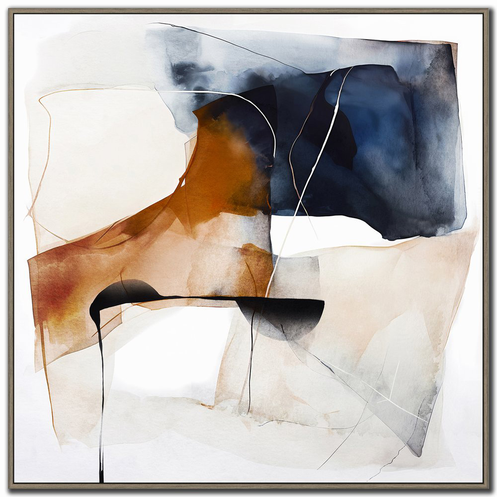 Ivy Bronx Geometric Musing II Canvas Wall Art | Wayfair