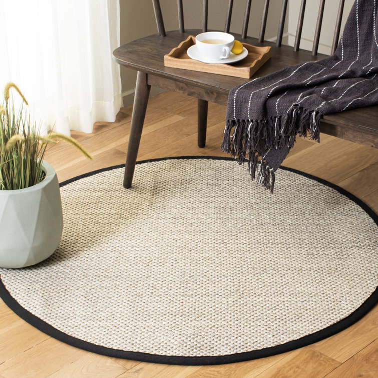 Blue Elephant Torbin Sisal Marble/Black Area Rug & Reviews | Wayfair.co.uk