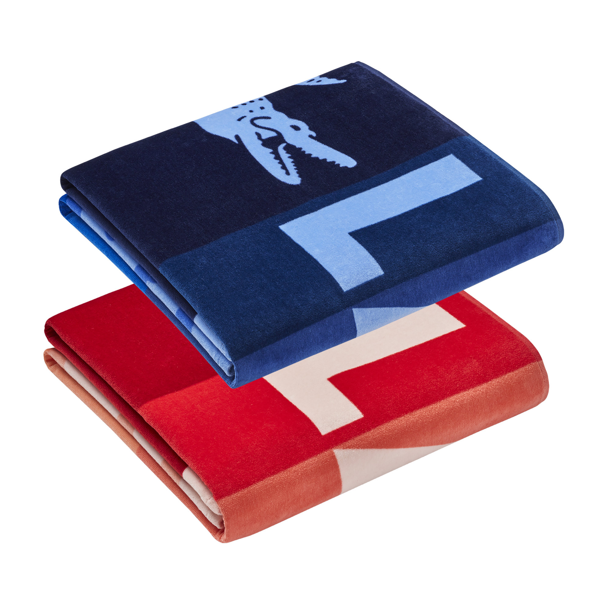 Lacoste Serviette de plage 100% coton Ombre Block et Commentaires ...