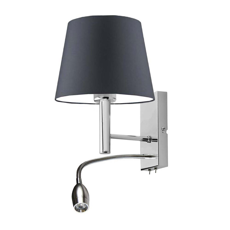 17 Stories Audrea Steel LED Armed Sconce | Wayfair.co.uk